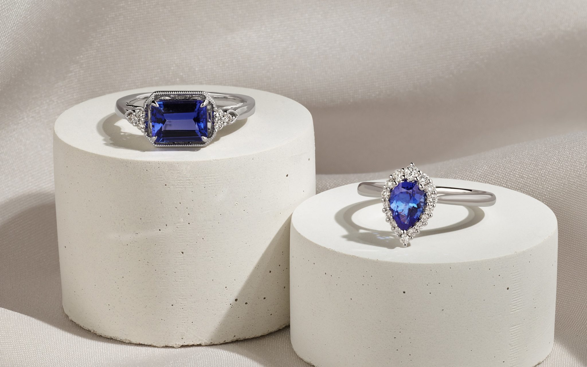 Blue Topaz and Tanzanite – December Birthstones