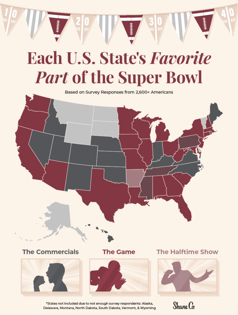 How Every U.S. State Takes Their Super Bowl l Shane Co.